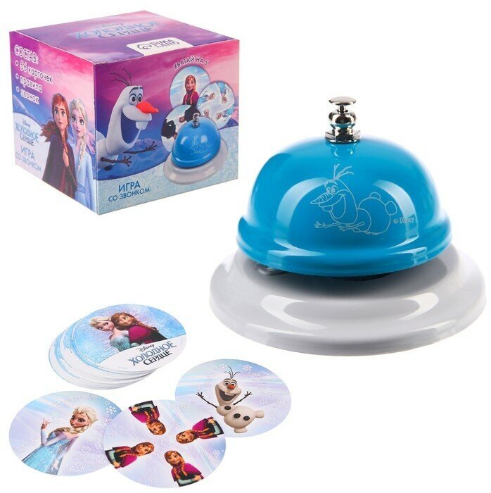 Disney Игра на скорость и внимание со звонком «Холодное сердце», Холодное сердце