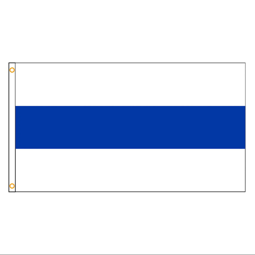 Флаг мира России, белый с синими полосами, флаг России белый с синими полосами