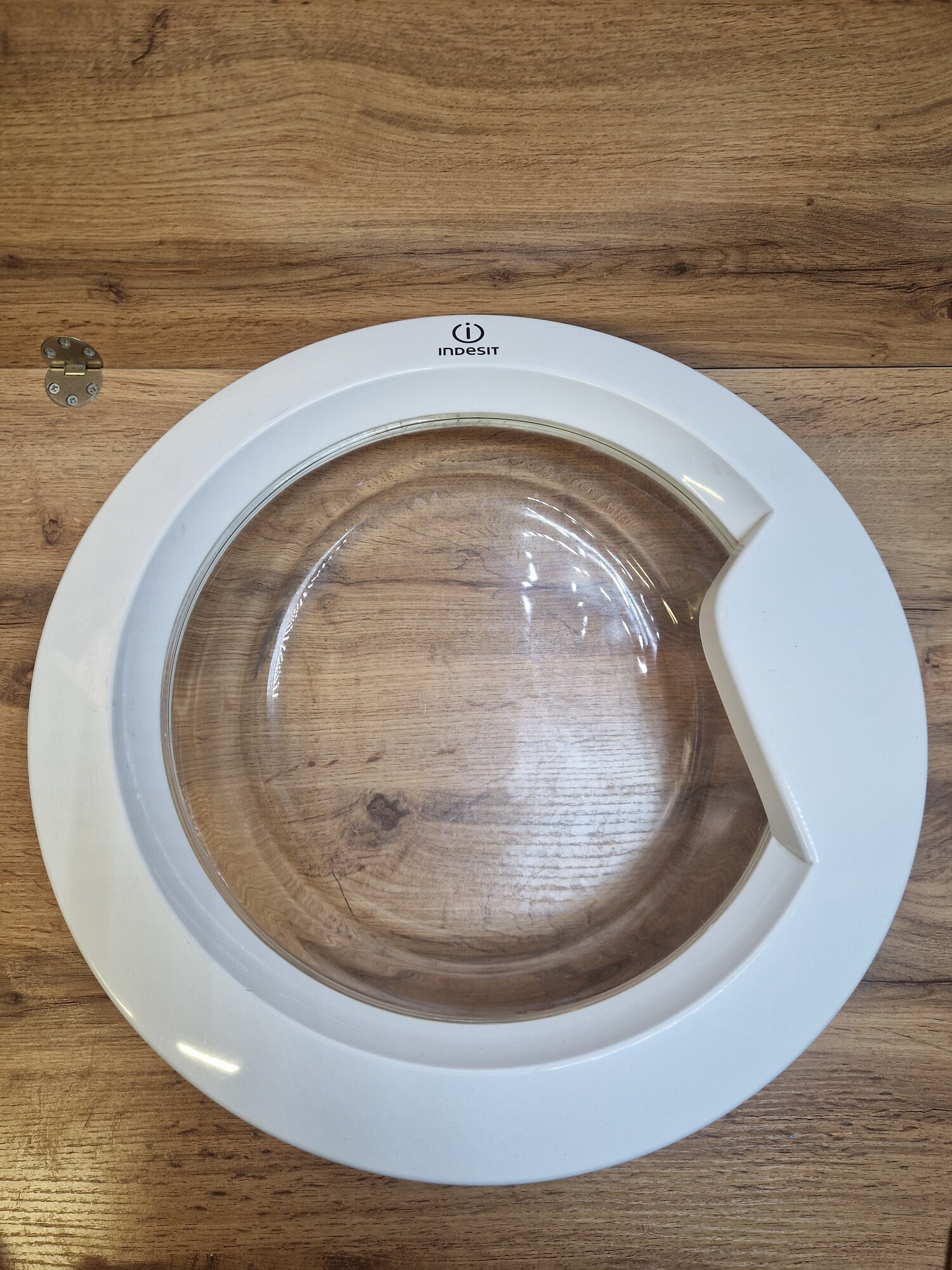 Дверца люка для стиральной машины Indesit, оригинал, б/у