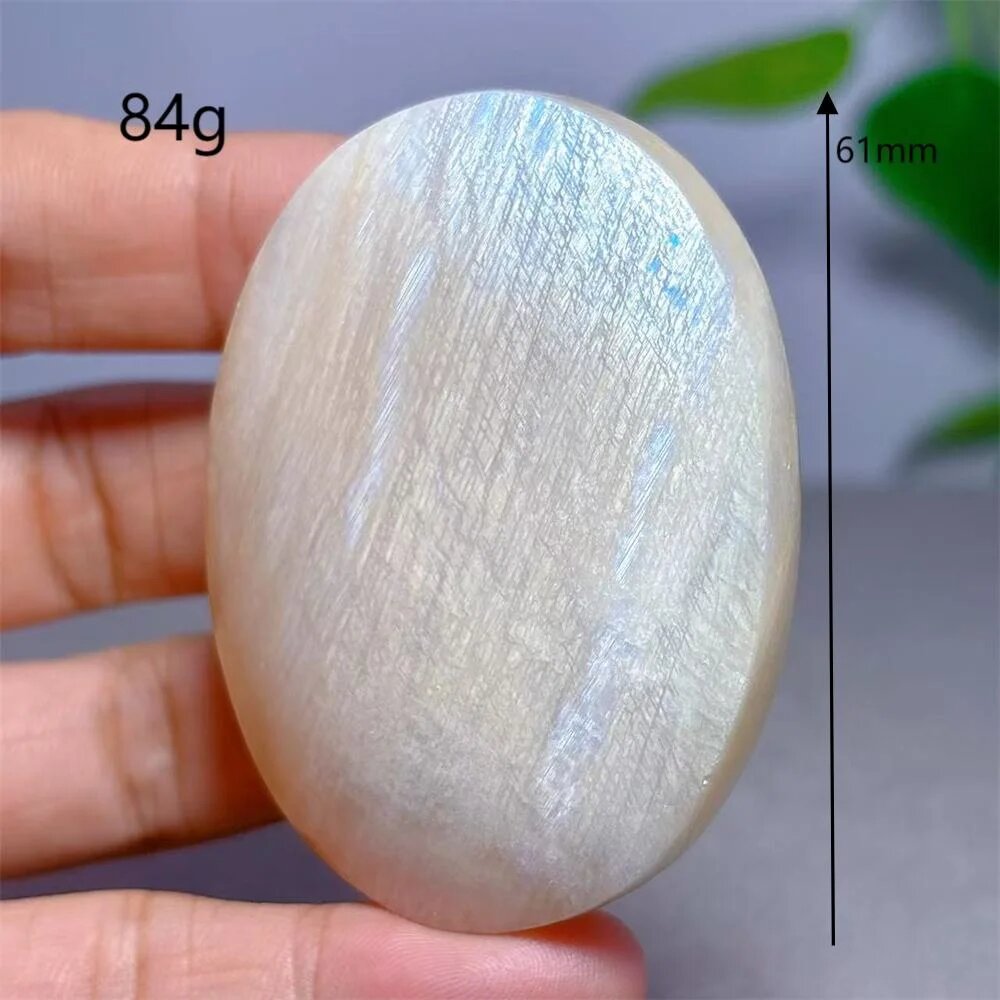 Натуральный камень лунный камень Голубой, 3