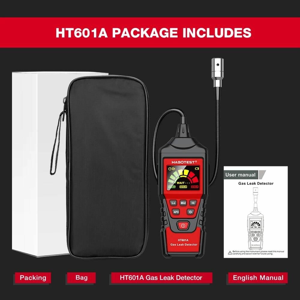 HABOTEST HT601 Прибор для обнаружения горючих газов