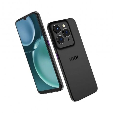 Смартфон INOI Note 15 6/256Gb Titanium Black