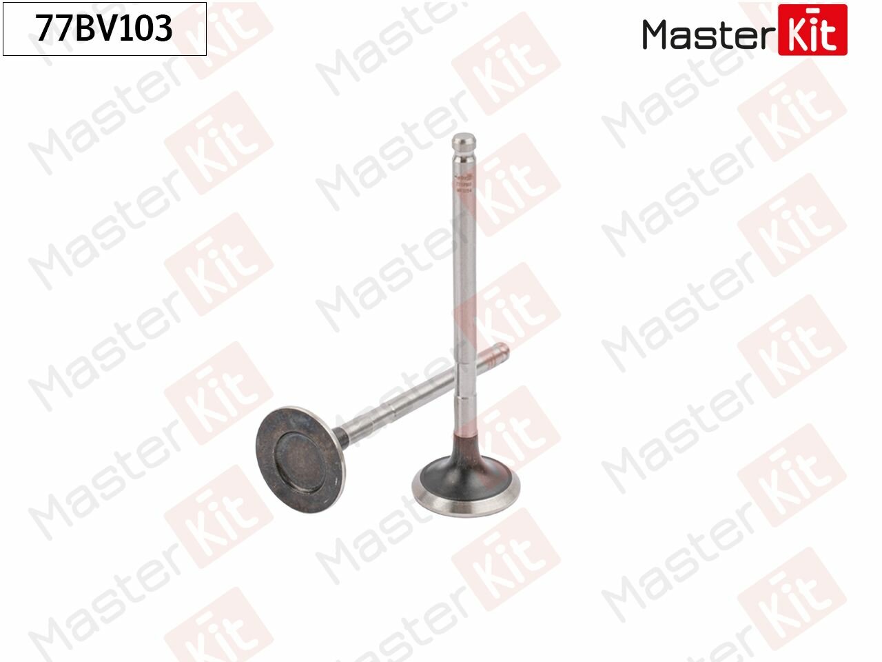 Клапан выпускной Toyota 1ZZ3ZZ (комплект 4шт) MasterKit 77BV103