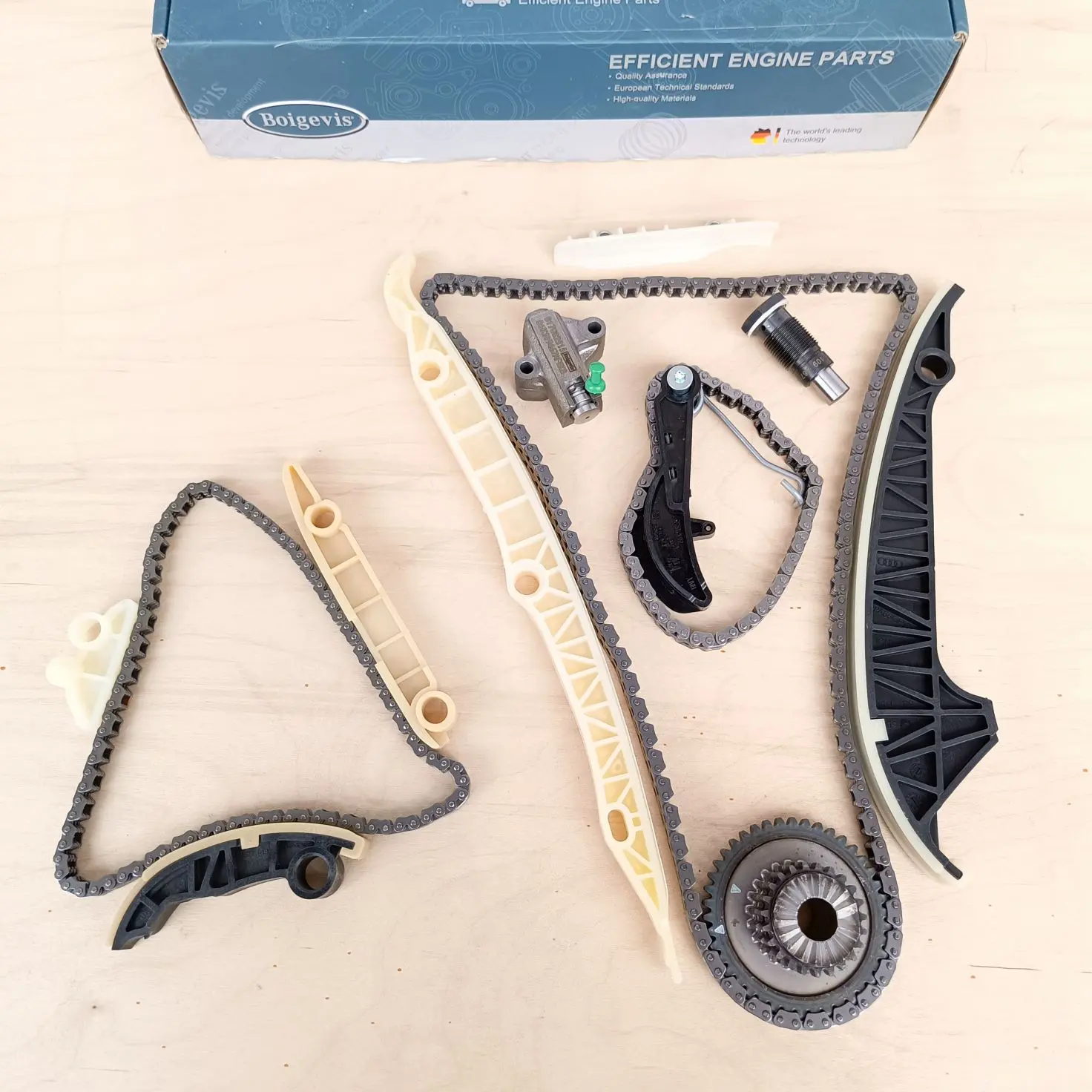 Комплект цепи привода ГРМ Audi, Seat, Volkswagen EA888 1.8 - 2.0 ( 13PCS )