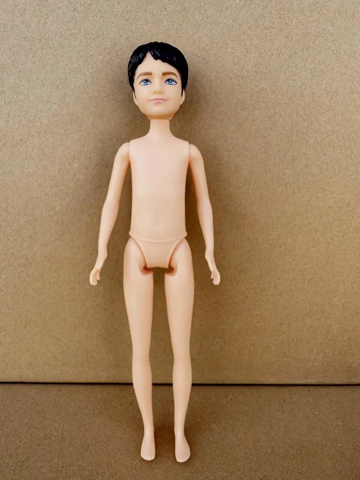 Мини кукла BJD 1/12, 13 см, унисекс, темная кожа