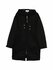 Пальто Loewe Hooded coat, размер 48, черный