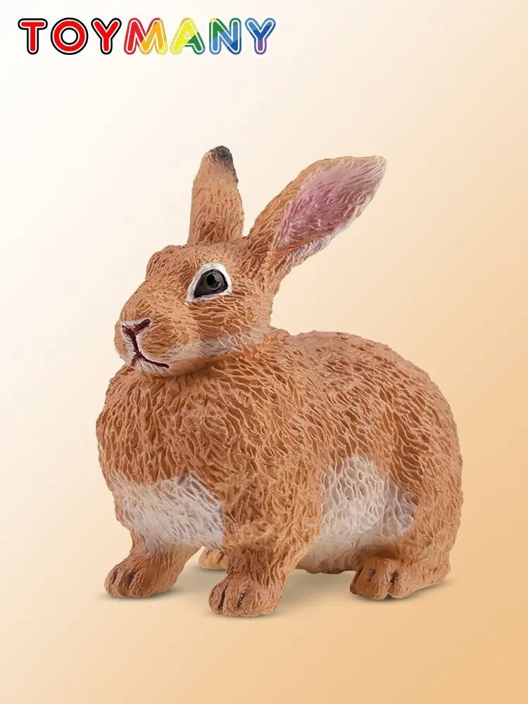 Toymany животное фигурка, Гигантский фламандский кролик, реалистичный и коллекционный