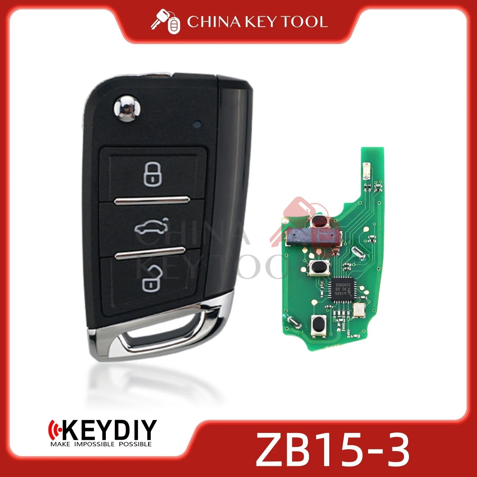 Пульт Keydiy ZB15 для VW Audi Porsche