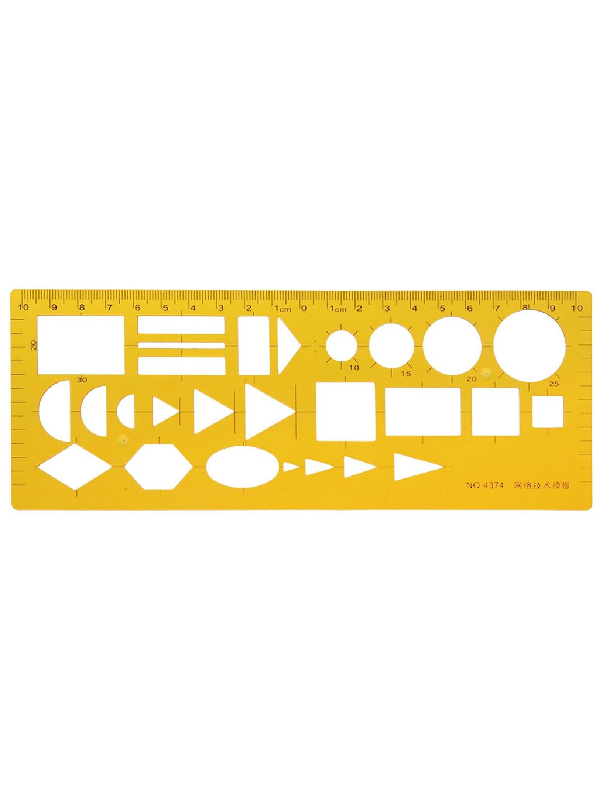 Сетевая Техника Технический Чертеж Шаблон Линейка Чертежный Измерительный Инструмент Новый