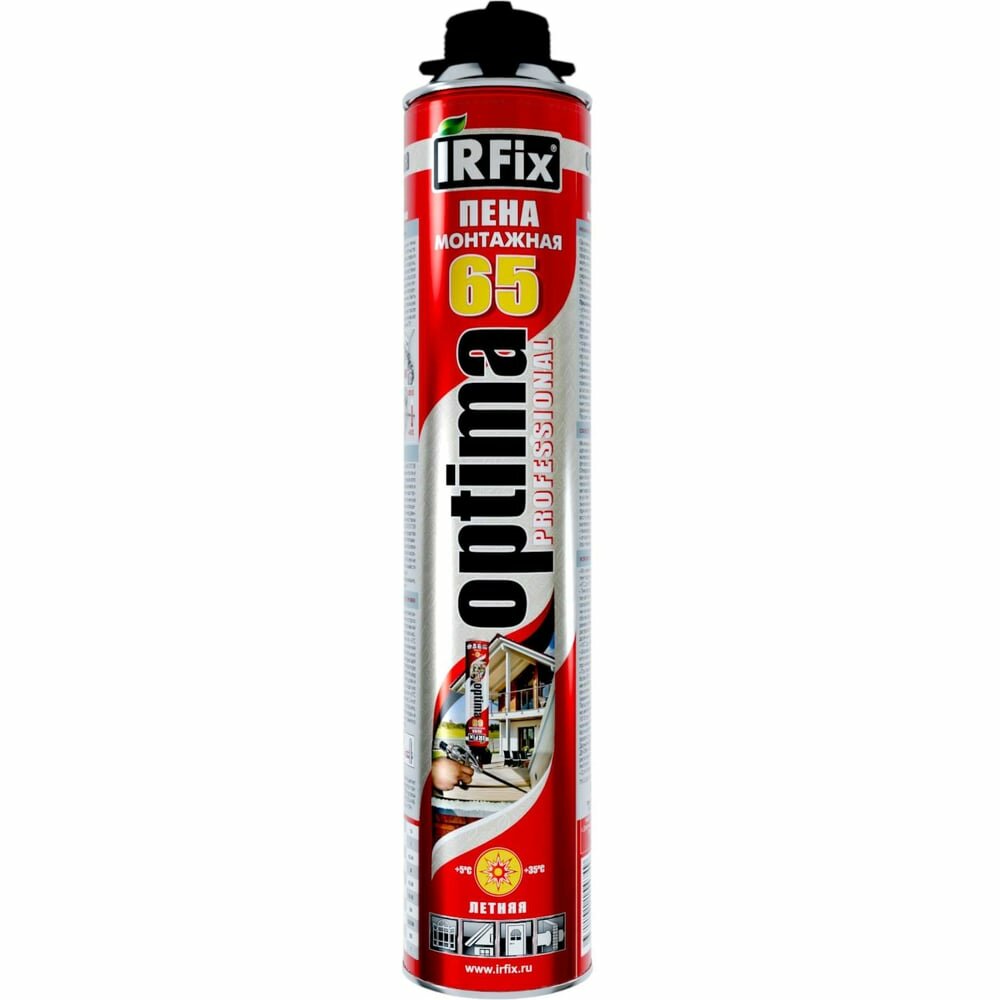 Профессиональная монтажная пена IRFIX OPTIMA 65