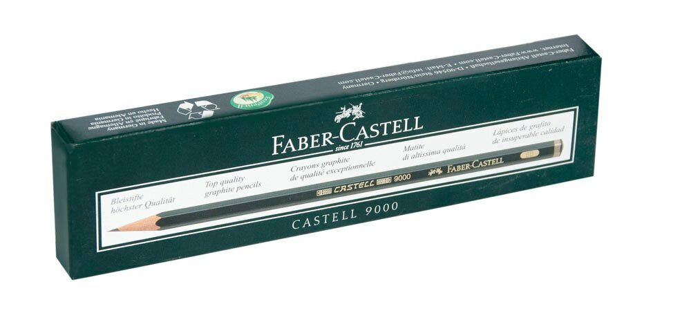 Карандаш ч/гр "Castell-9000" B, Faber-Castell