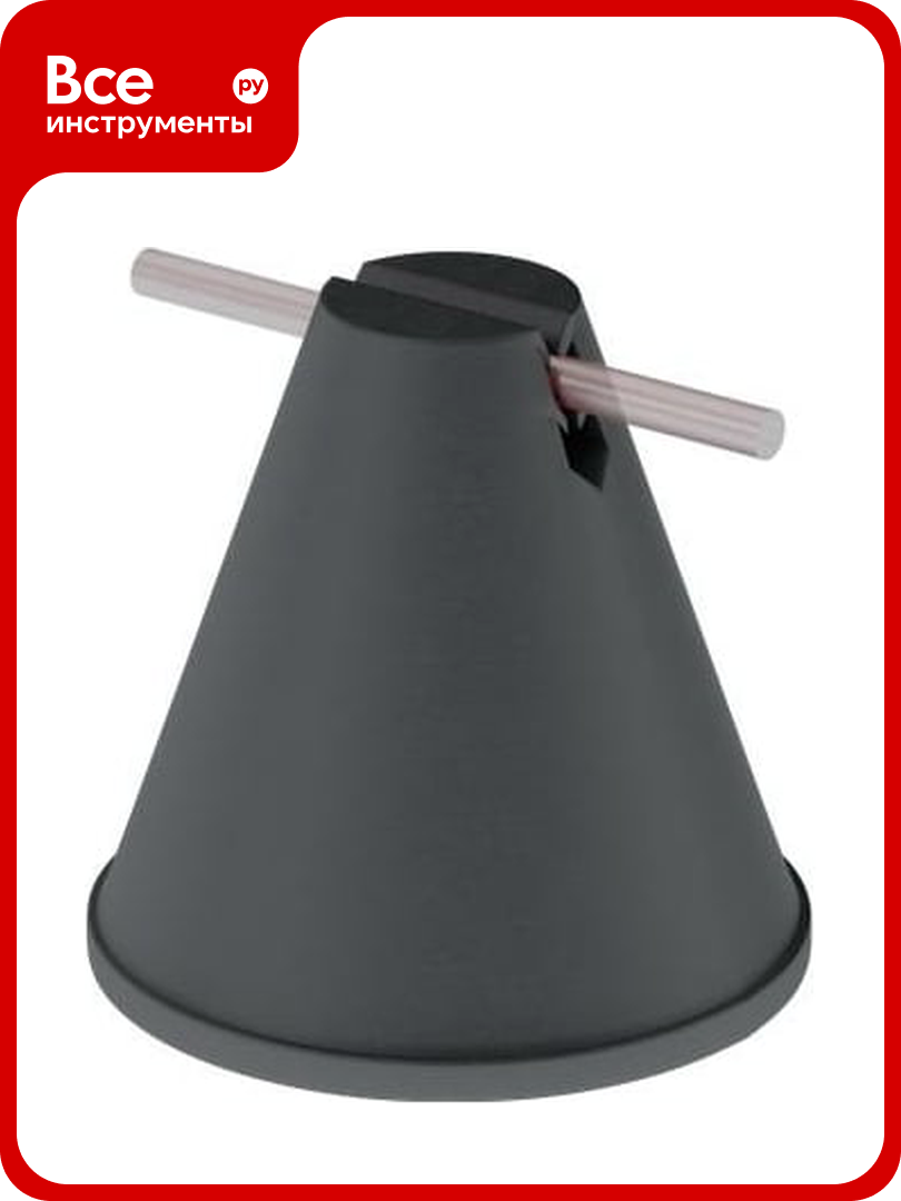 Держатель пластиковый Система КМ для прутка D8-10 мм H100 мм с утяжелителем MA0274 DPPU-H100-D8-10