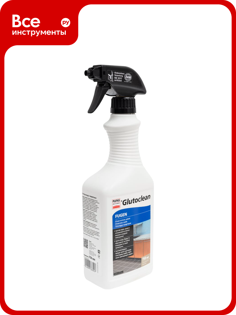 Очиститель швов PUFAS Glutoclean 750 мл 036302092
