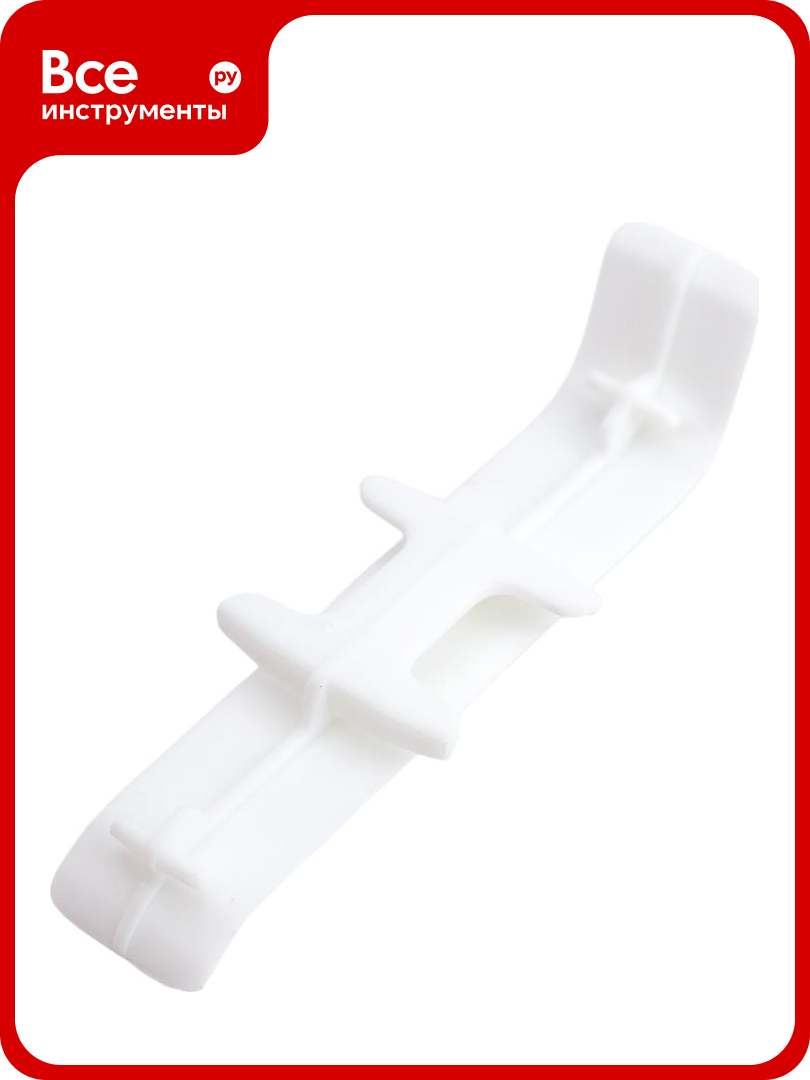 Соединитель для плинтуса DECONIKA (55 мм, 001 Белый, 2 шт.) Д-П55-С-Ф2 001 БЕЛ