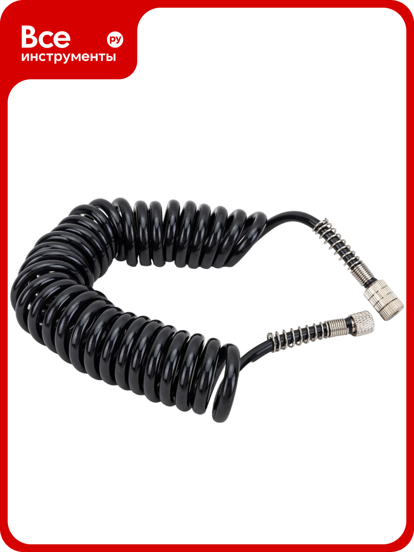 Шланг витой полиуретановый Forsage для аэрографа с резьбовыми наконечниками 1/8" x1/8" F-AP-1804(46916)