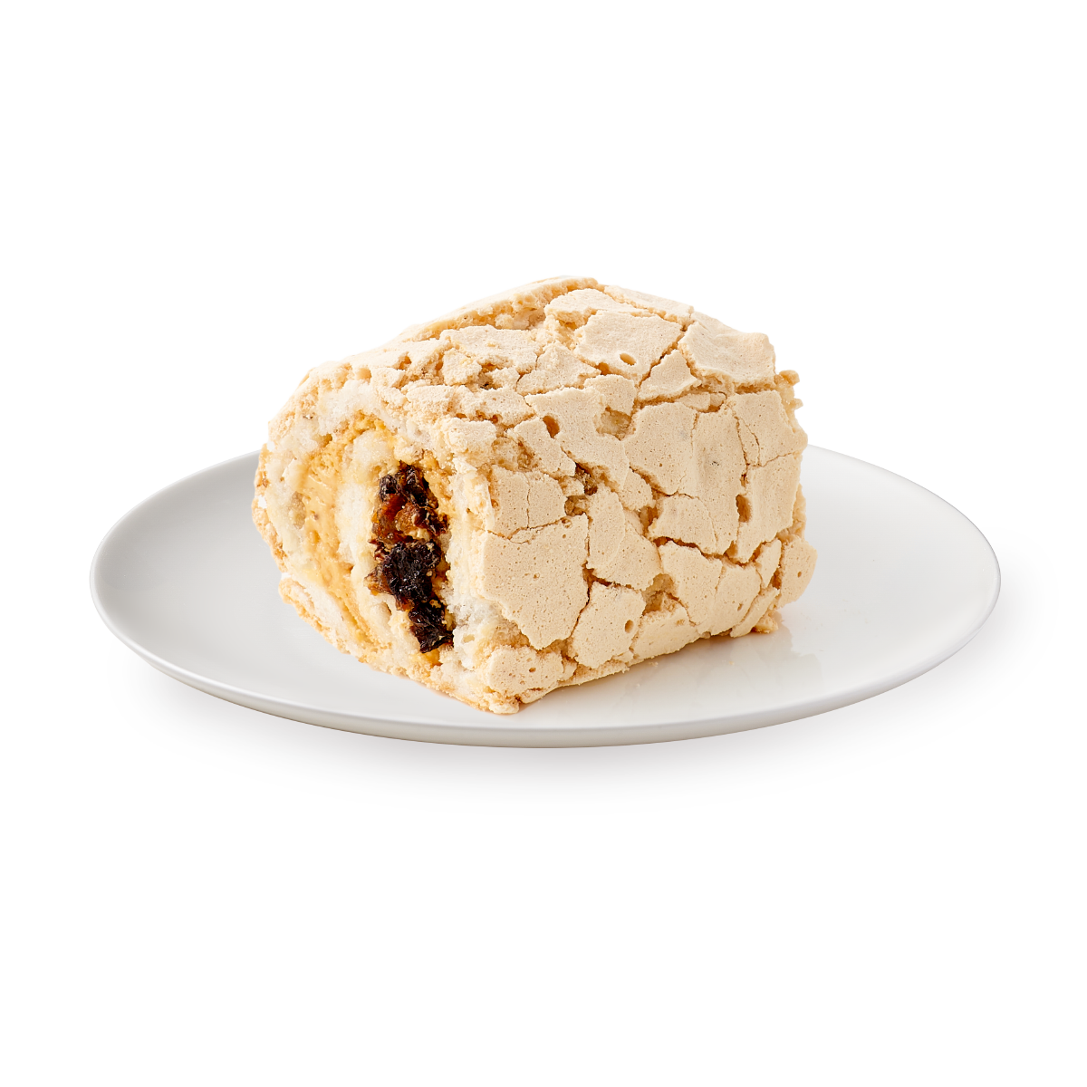 Рулет меренговый АндерСон "Крем-брюле с черносливом", 344 кКал, 13,2 г жира, 5 г белка