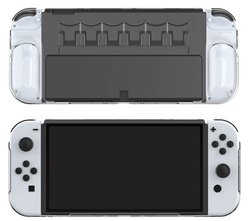 Защитный чехол для Nintendo Switch OLED (Dobe TNS-1190) Прозрачный