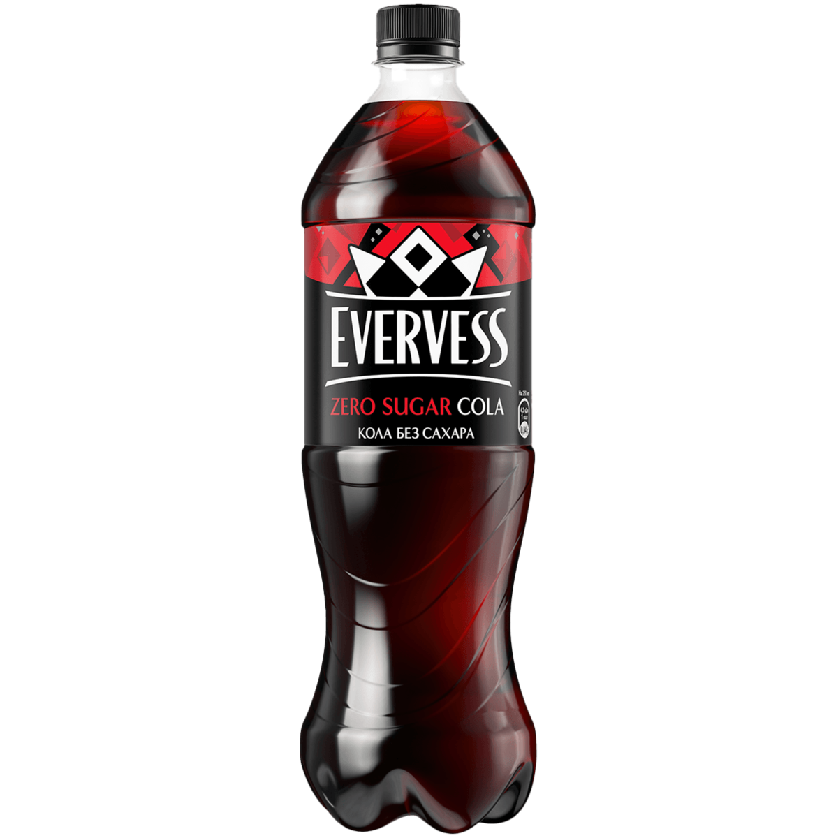 Напиток Evervess Cola Zero Sugar без сахара 1 л ПЭТ
