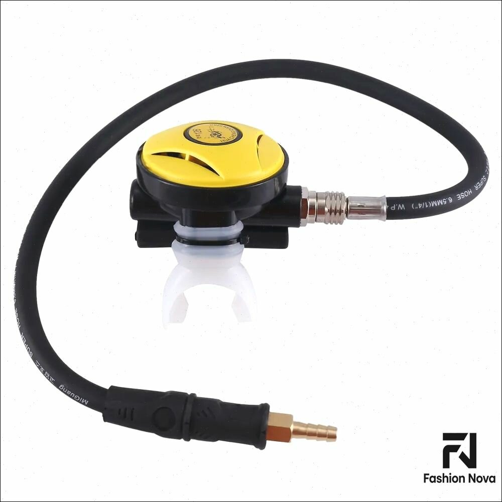 Регулятор для подводного плавания с аквалангом, трубка для подводного плавания, редуктор давления для 2-го погружения, желтый