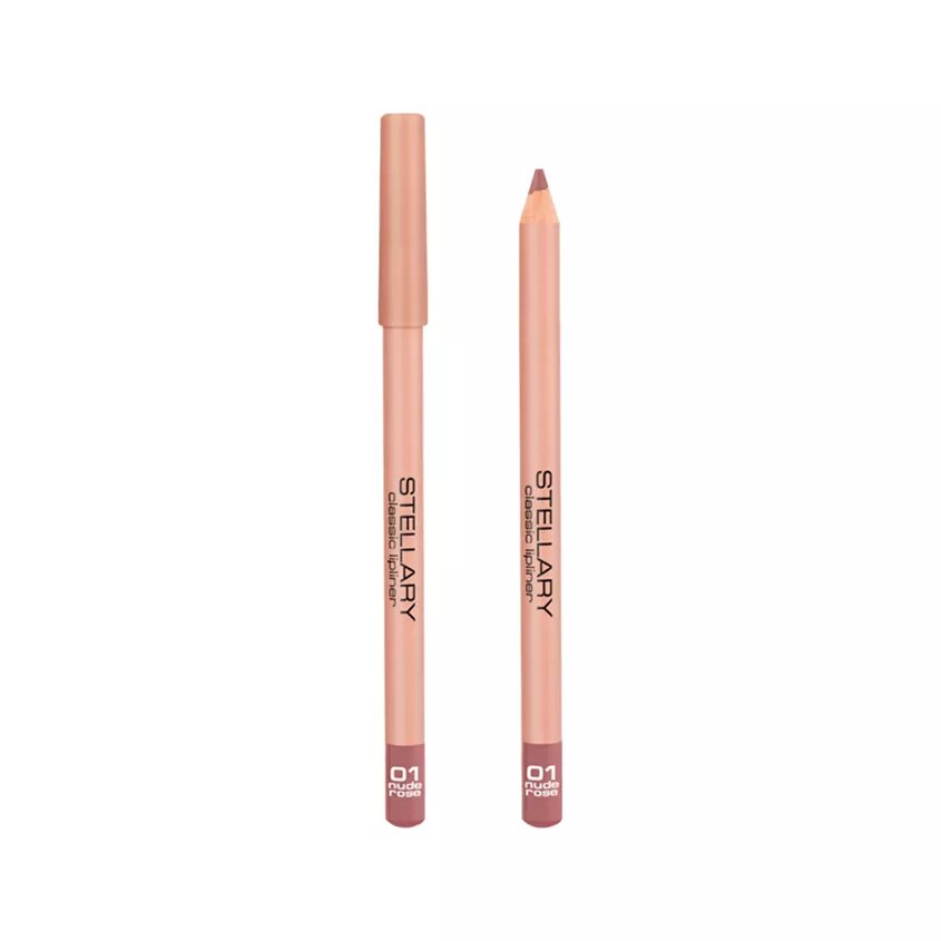 Карандаш для губ STELLARY LIPLINER тон 01 Nude rose
