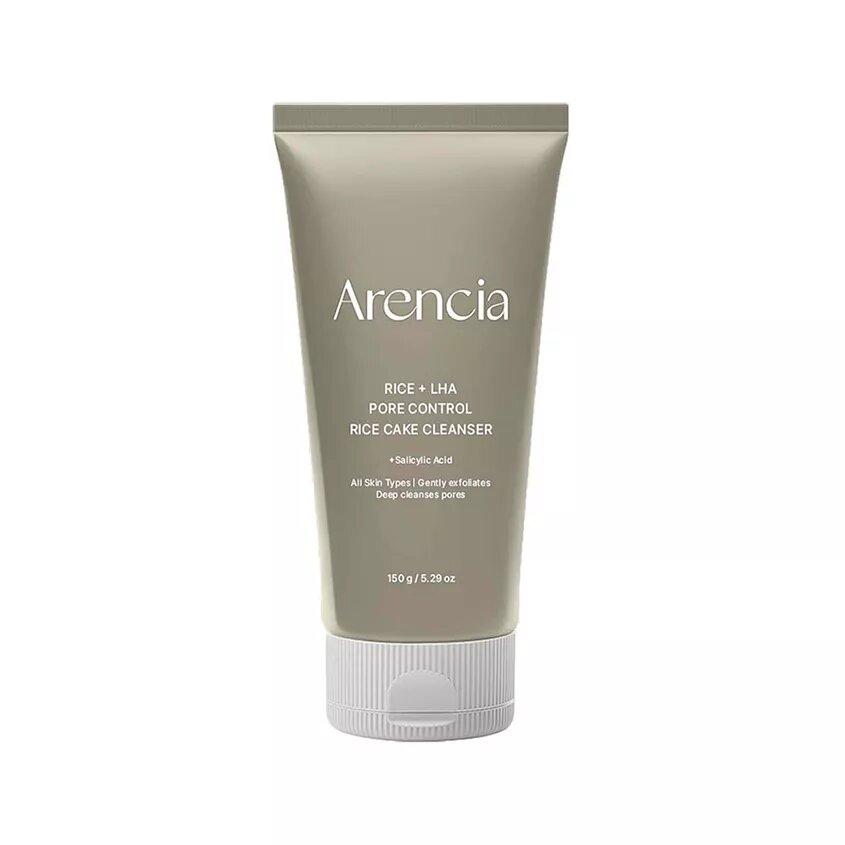 Пенка для умывания ARENCIA RICE CAKE с рисом и кислотами LHA 150 г