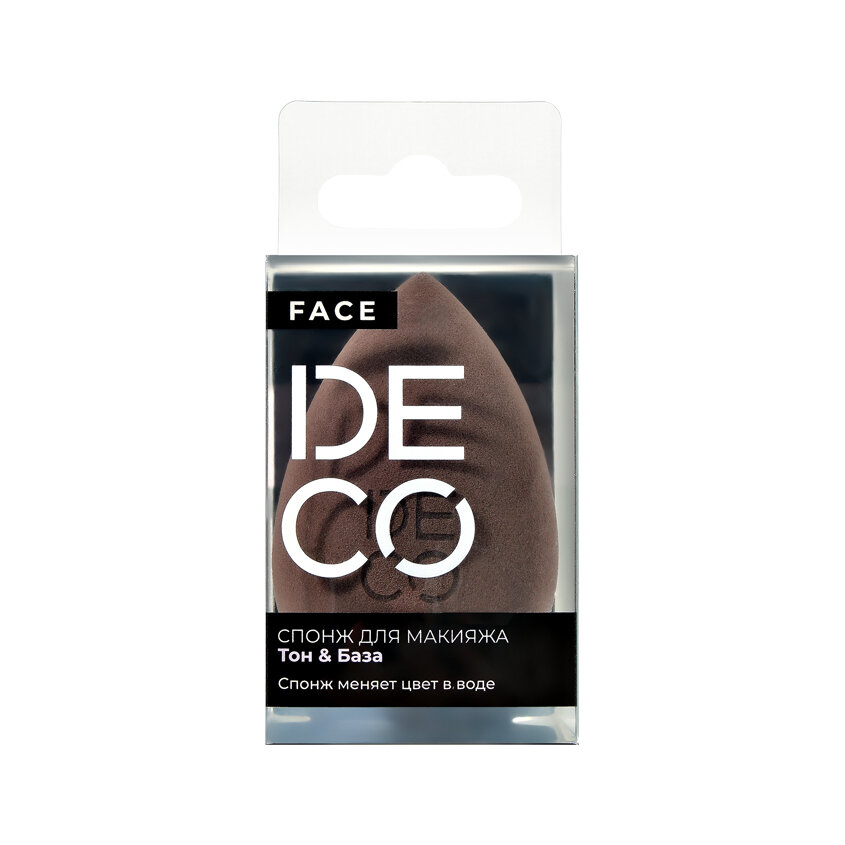 Спонж для макияжа DECO. MAKE UP SPONGE меняющий цвет