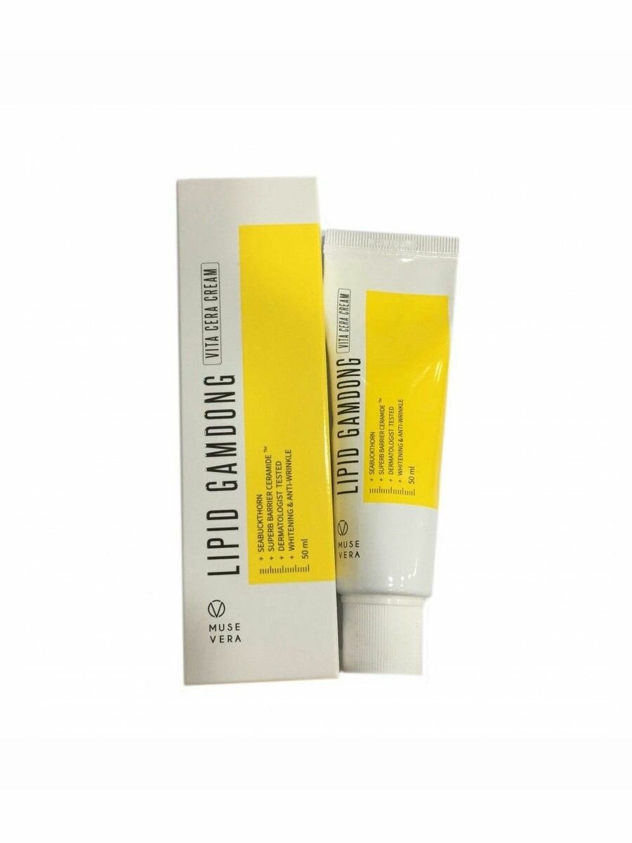 Осветляющий крем с керамидами и витаминами MUSE VERA Lipid Gamdong Vita Cera Cream