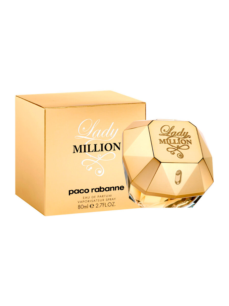 Paco Rabanne Lady Million 80 мл. Парфюмерная вода