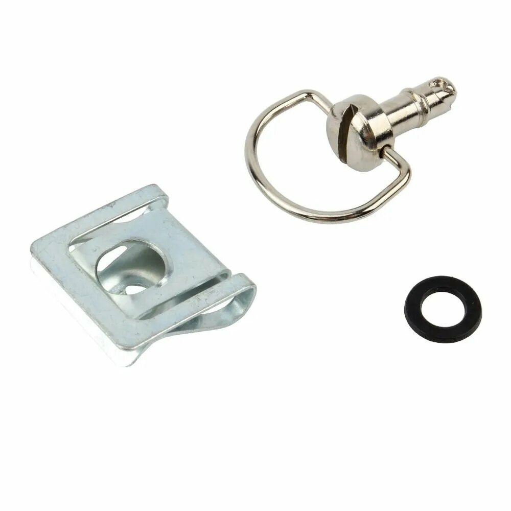 Быстросъемные D-образные кольца для мотоциклетных обтекателей, серебро