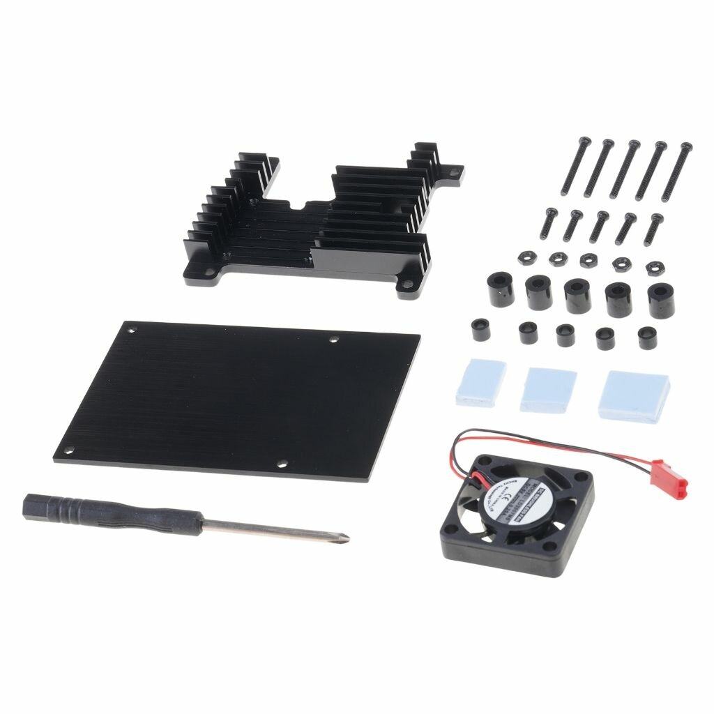 Корпус для Orange Pi 3B с вентилятором