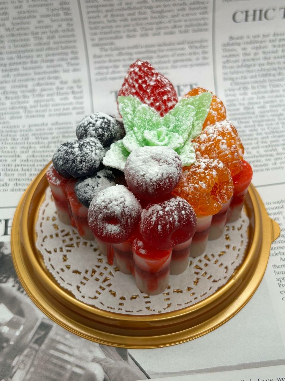 Мыло ручной работы "Пирожное"