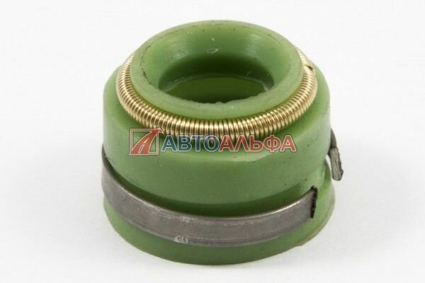 Манжета клапана КАМАЗ в сборе (зеленый, силикон)