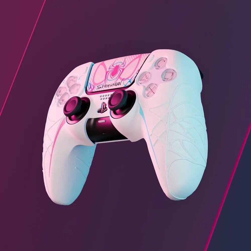 Тематический Человек-паук / Силиконовый чехол для геймпада PS5 / защитный кейс джойстика Sony Playstation 5 Dualsense