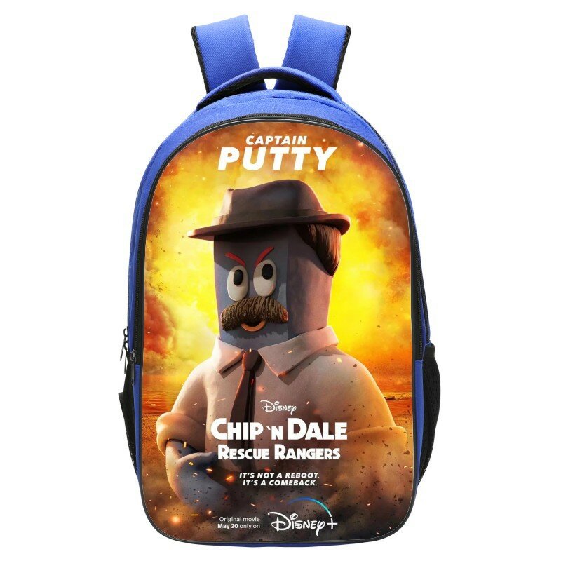 2026 Новый рюкзак Qiqi и Didi, мультяшный периферийный рюкзак, синий, для 16inch 13inch учеников, детский сад, мальчик