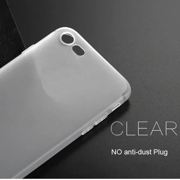 Чехол Clear для iPhone X/XS, матовый, ТПУ
