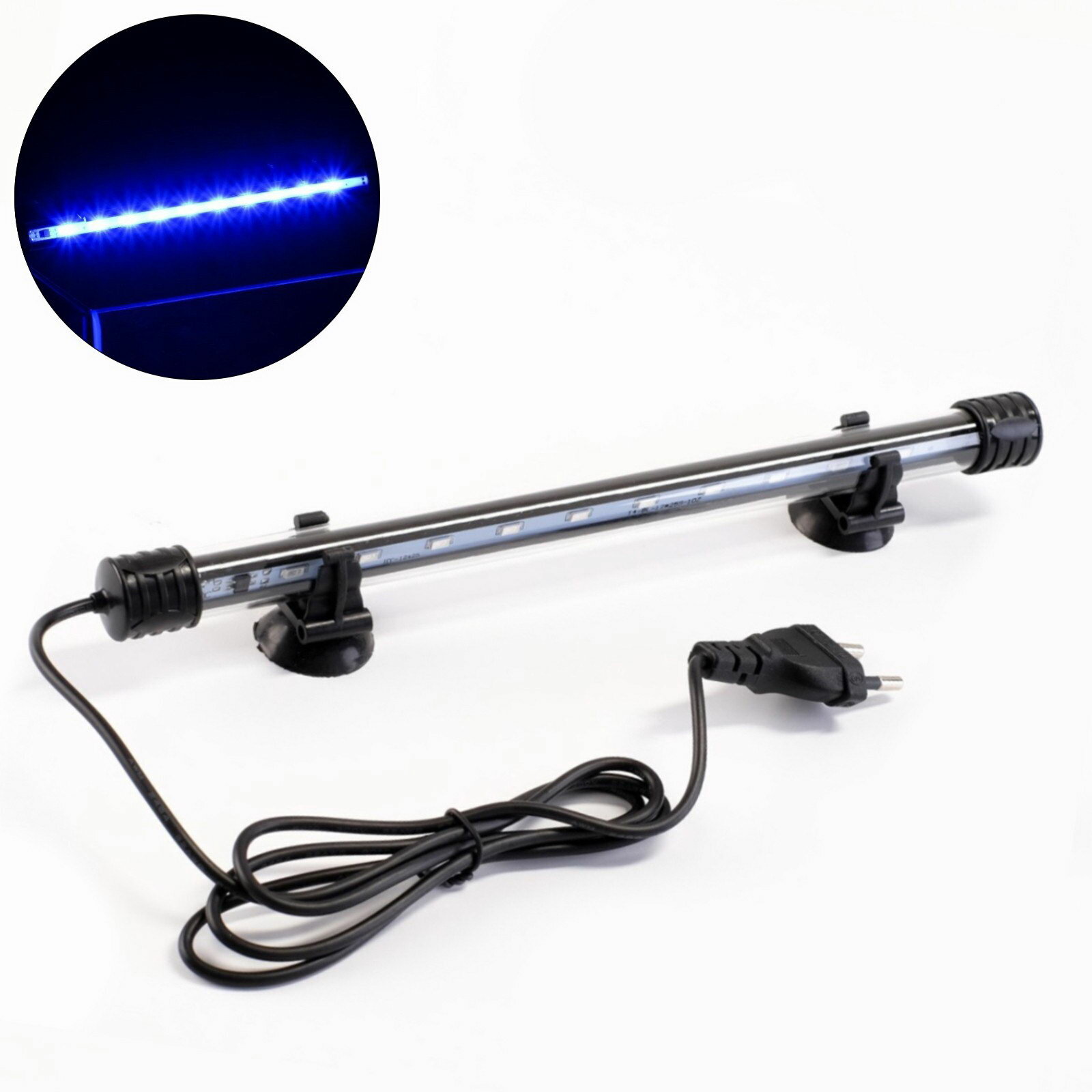 Светильник подводный, 26 см, 3.5 Вт, голубой, вид лампы: светодиодная