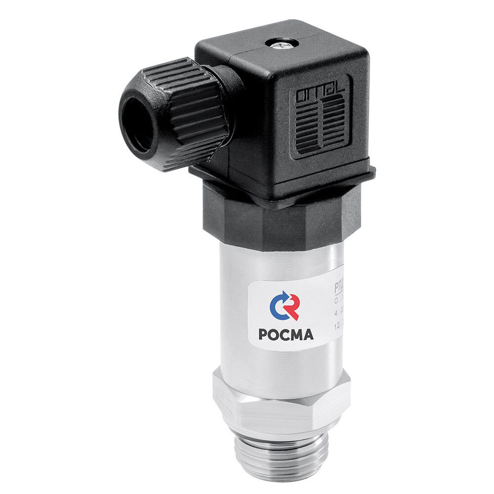 Датчик давления с фронтальной мембраной Росма РПД-И-ФМ G1/2 кл. т.0.5 0-1МПа, резьба присоединения G1/2, класс точности 0.5, диапазон измерений давлений 0-1МПа