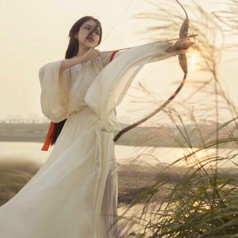 Новый Бог Девочка Лук Фото Новая Тема Фотографические Реквизиты Интернет Знаменитость Лук и Стрела Детская Игрушка Лук и Стрела Деревянный