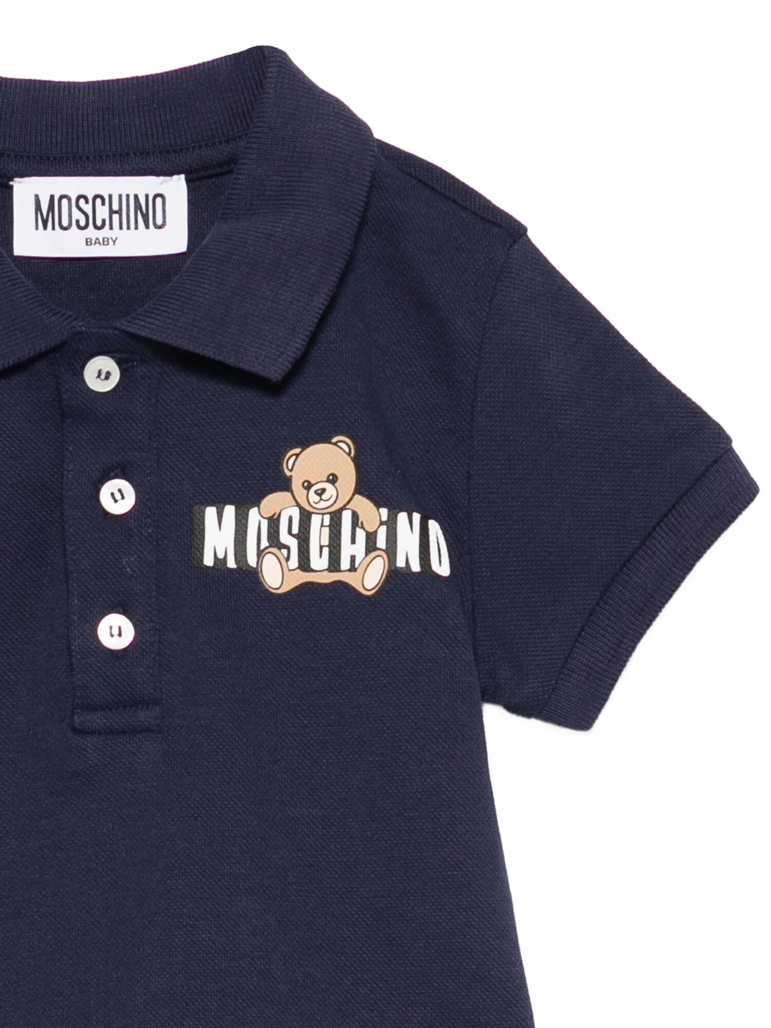 Рубашка MOSCHINO, размер 3 года, синий — фото 1