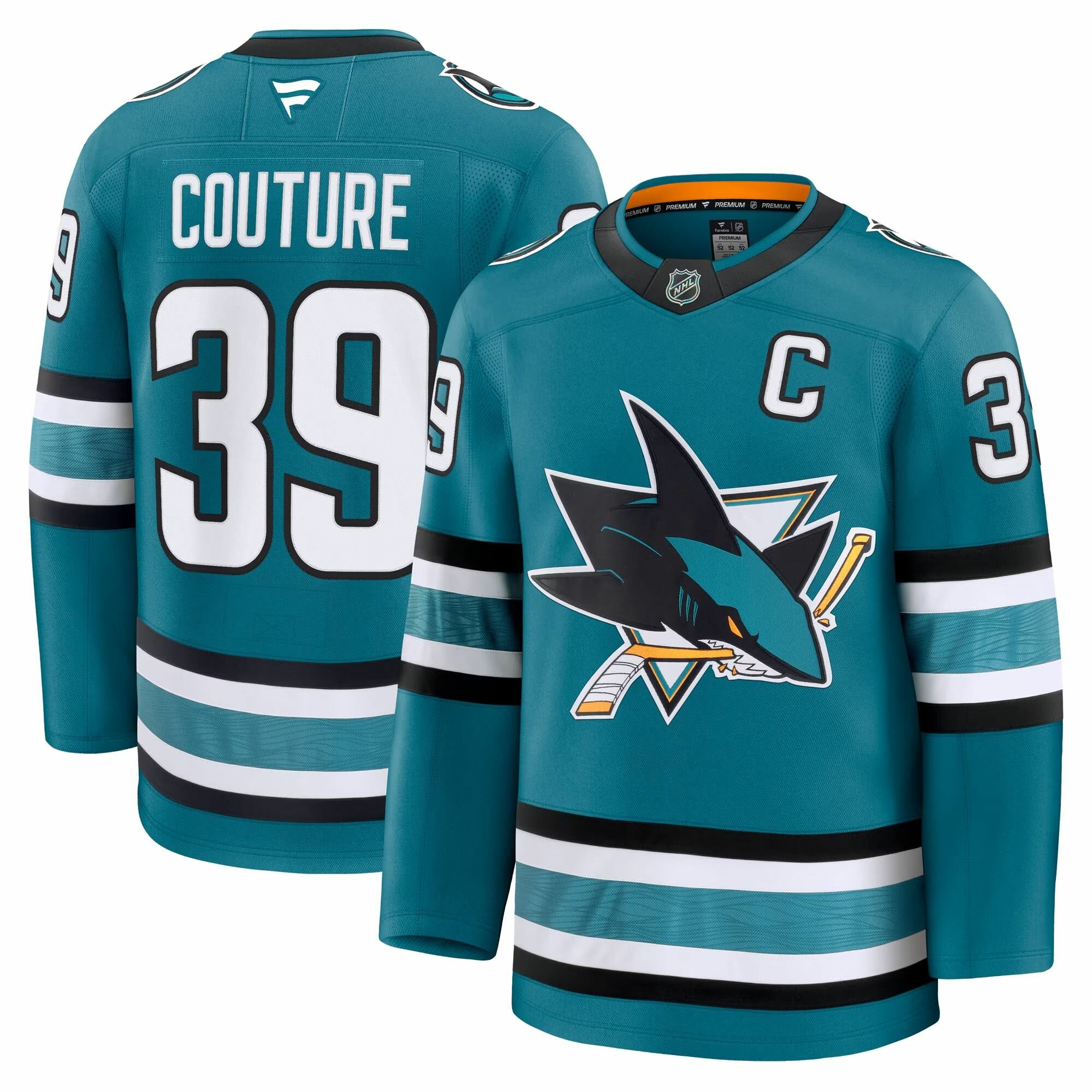 Fanatics Logan Couture San Jose Sharks jersey, Логан Кутюр Сан-Хосе Шаркс Джерси хоккейное хоккейная форма игровая майка
