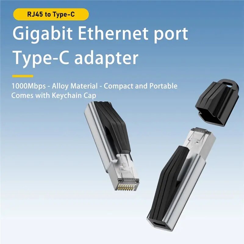USB-C на Ethernet адаптер 1 Гбит/с — фото 1