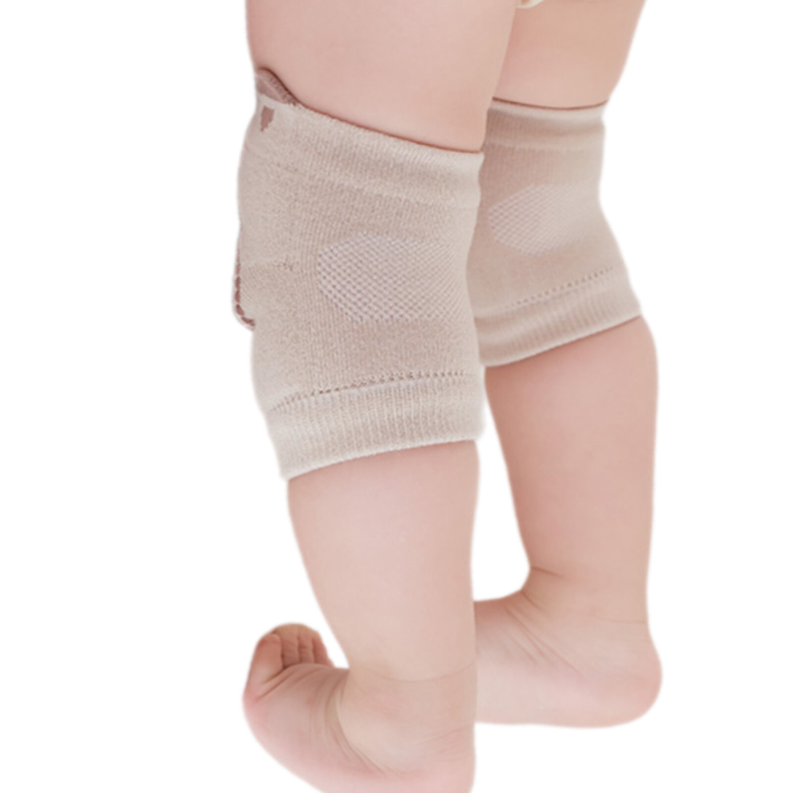 Наколенники для ползания 1-3 лет — мягкие хлопковые коленные подушечки для защиты коленей дома и на газоне, 1 пара
