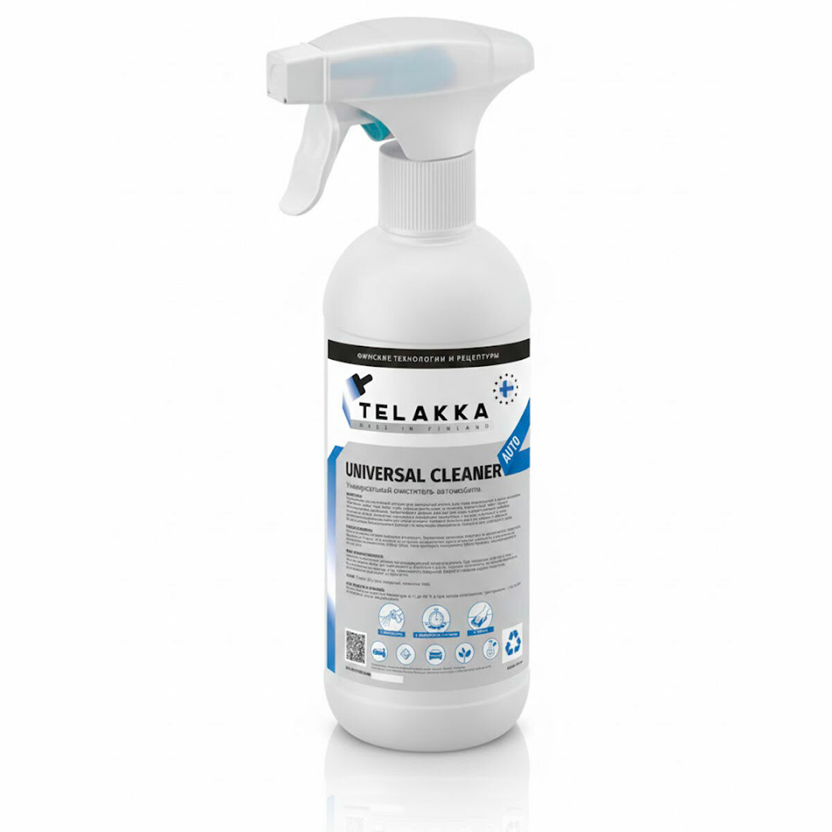 Универсальный эко очиститель автомобиля TELAKKA UNIVERSAL CLEANER AUTO 500 мл