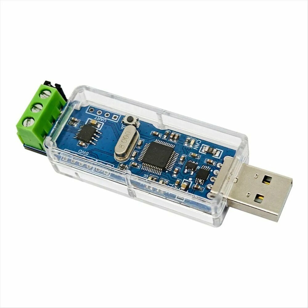 Модуль Связи USB-CAN, Адаптер Анализатора Шины CAN USB-CAN