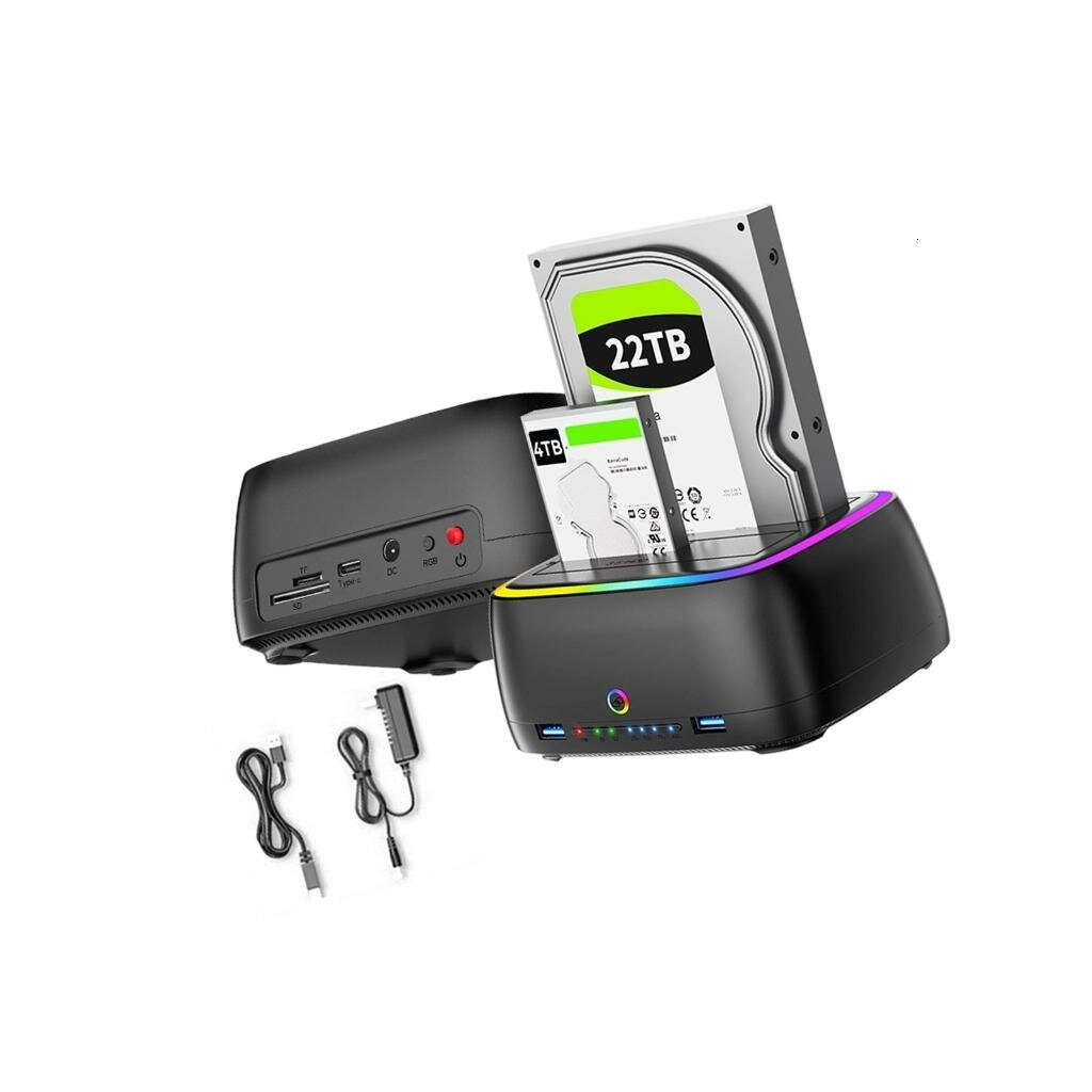 Док-станция Type-C для двух внешних жёстких дисков, Эксклюзивное издание