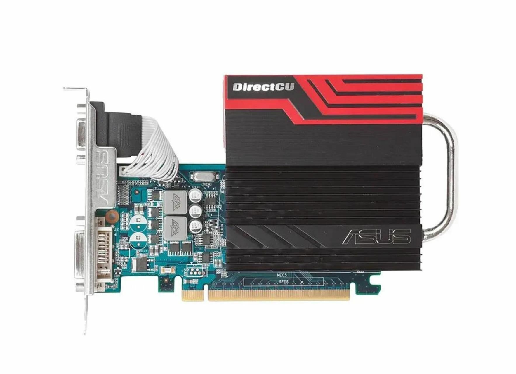 Видеокарта ASUS NVIDIA GeForce GT 430 1ГБ DDR3 engt430 dc sl/di/1gd3