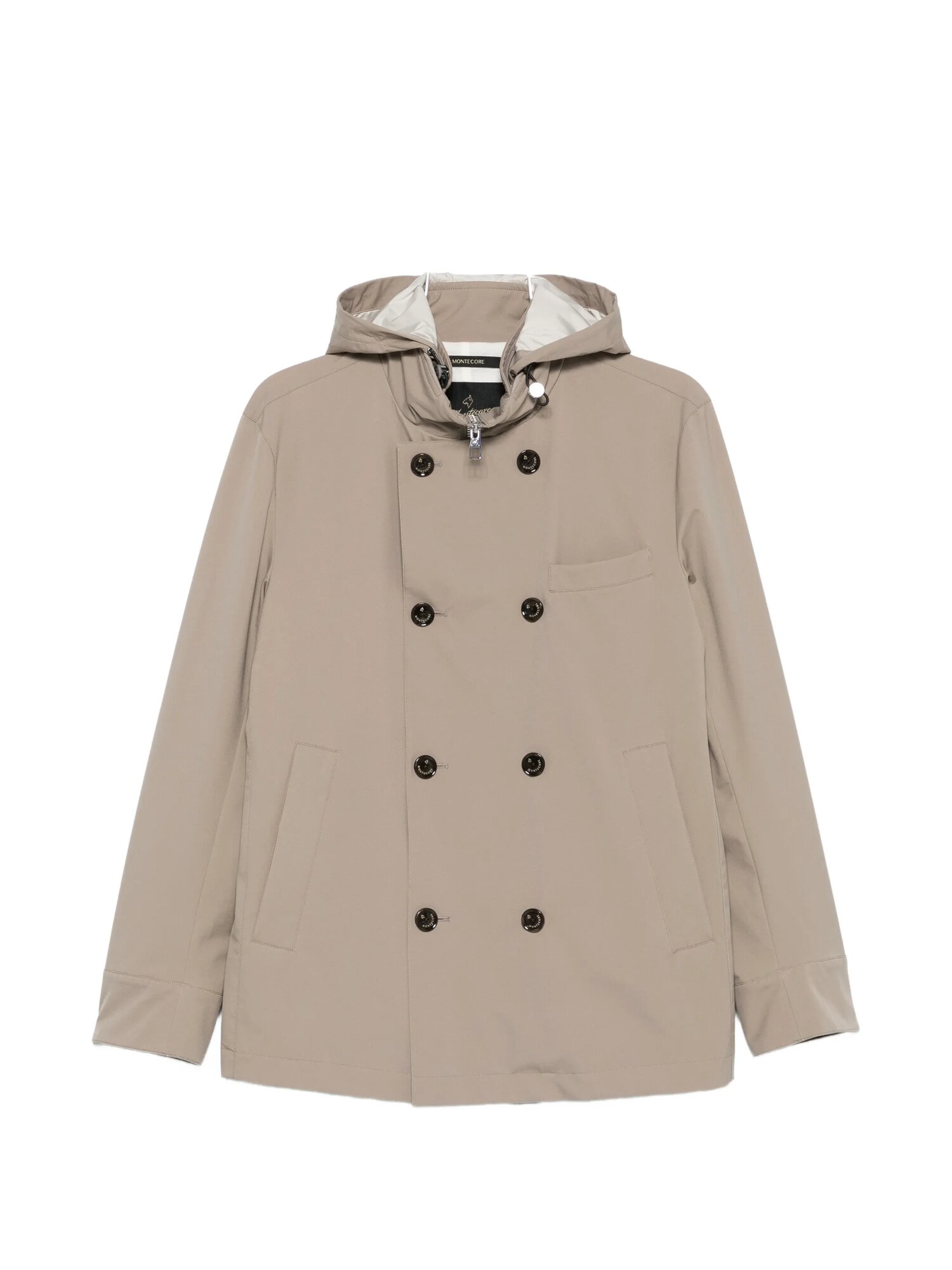 Куртка Double-breasted hooded jacket