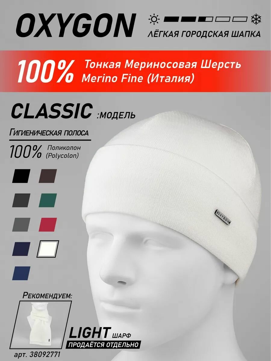 Шапка Базовая коллекция для мужчин и женщин