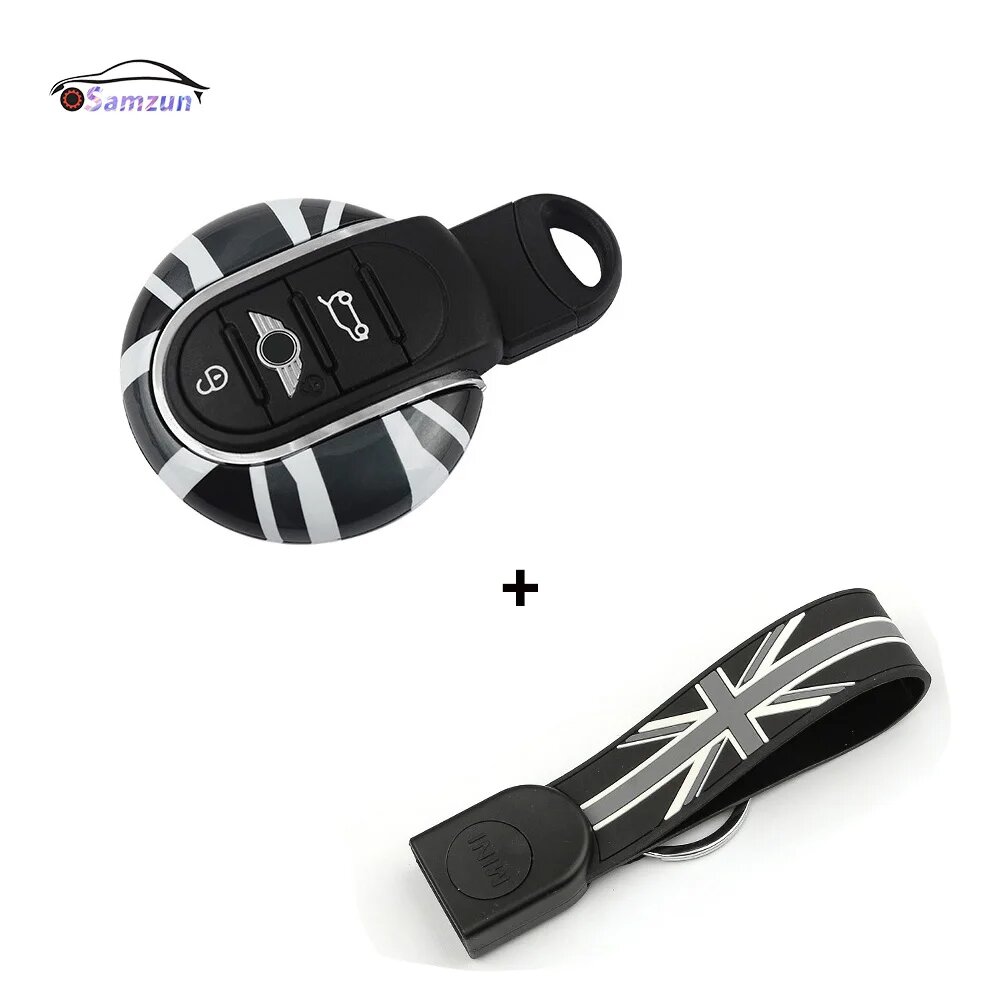 Чехол для автомобильного ключа MINI Cooper One S JCW F54 F55 F56 F57 F60 Black Union 2