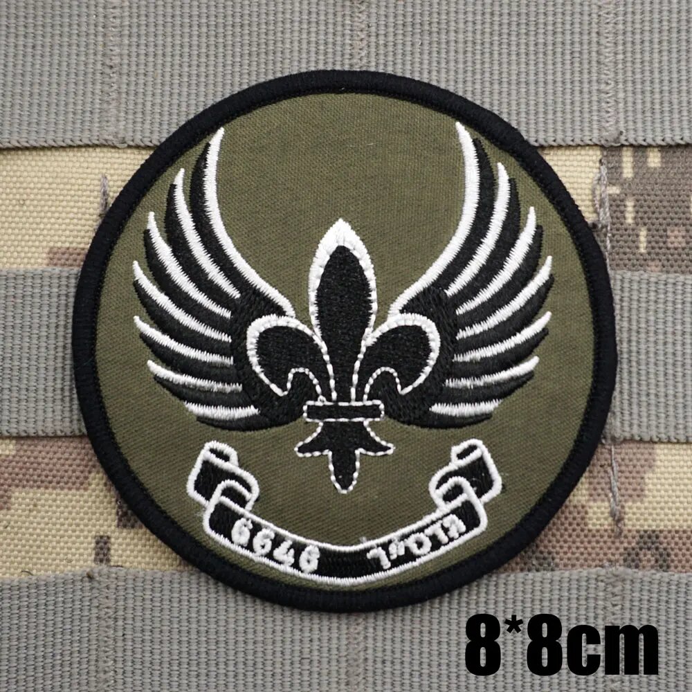 Тактическая нашивка ISRAEL ARMY, 8*8см, AL88 Velcro